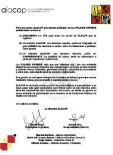 Sinergia histórica entre ALACOP, IAPC Y EAPC – ALACOP